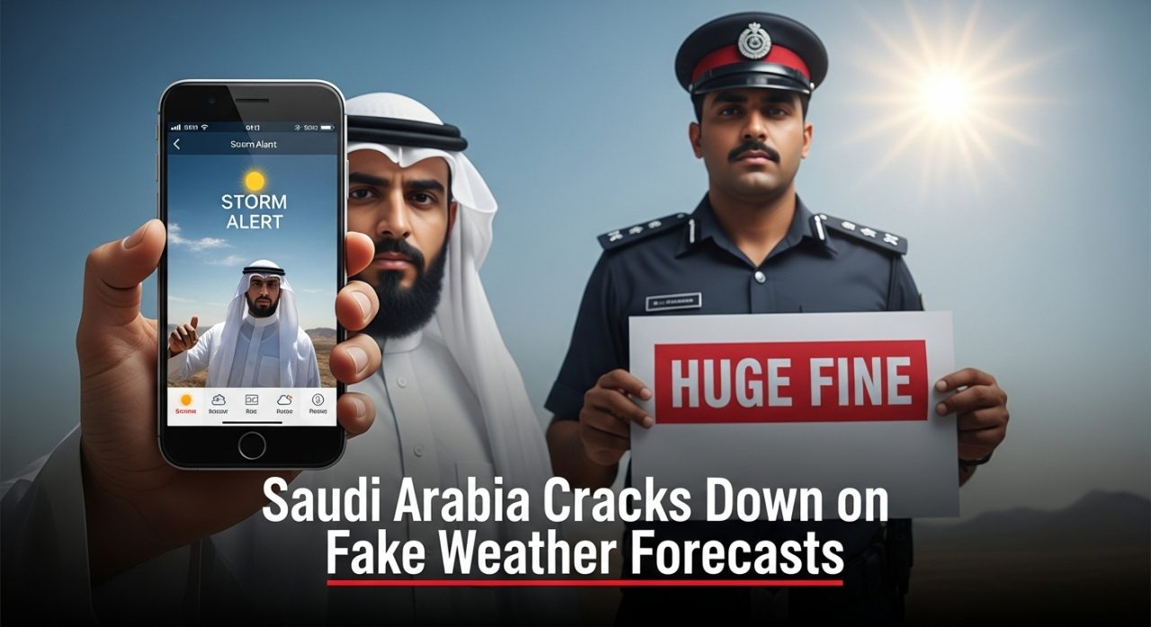 Saudi Arabia Strict Action Fake Weather Forecasts - Gulf Update 24